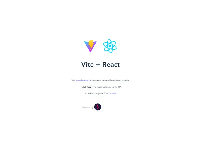 Monorepo Template React By Stormkit Io A Express Template Built At 1538