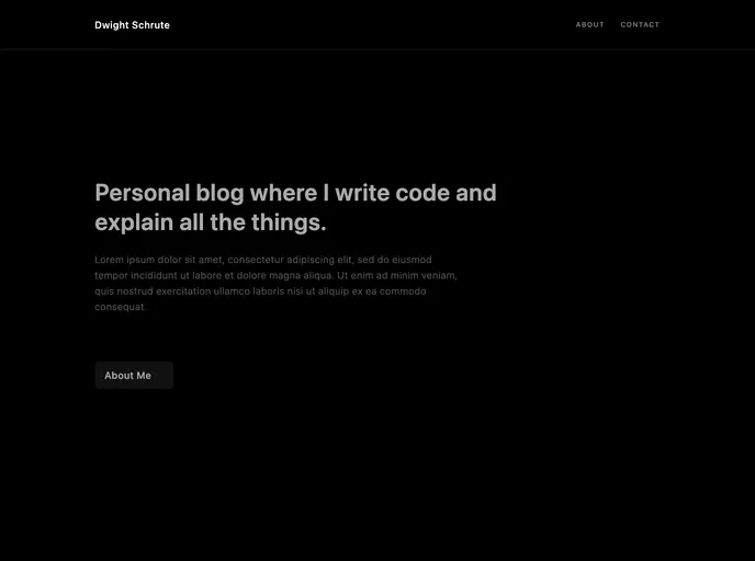 React Blog Template by Stvehayes - A React Template | Built At Lightspeed