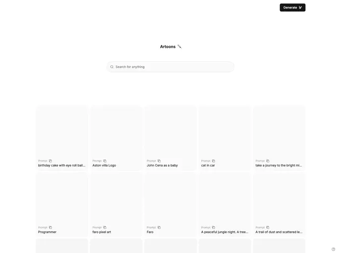 Artoons by Sujjeee - A undefined Template | Built At Lightspeed