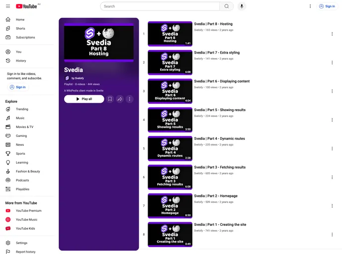 Svedia by Svelofy - A undefined Template | Built At Lightspeed