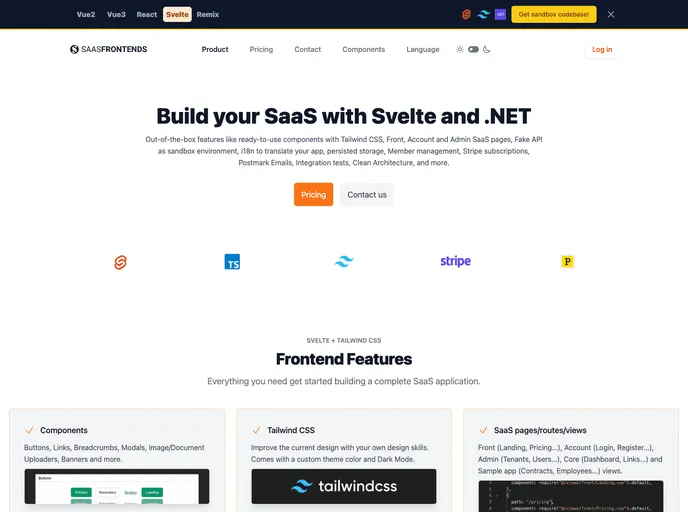 Svelte Saas Kit by Viascale - A Svelte Template | Built At Lightspeed