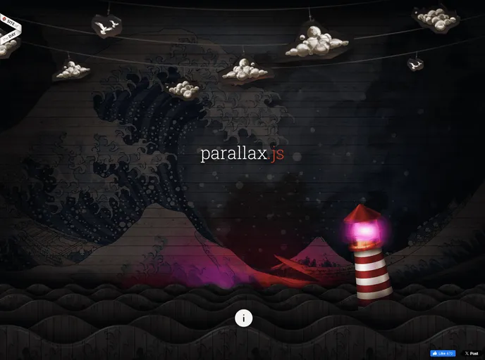 Parallax by Wagerfield - A undefined Template | Built At Lightspeed