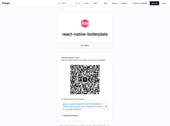 React Native Boilerplate By Wataru Maeda A React Template Built At Lightspeed