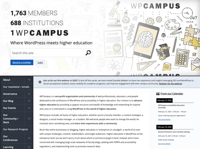 Wpcampus Gatsby Theme By Wpcampus A Gatsby Template Built At Lightspeed