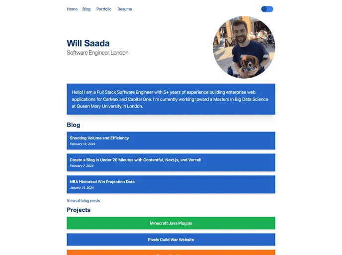 Nextjs Contentful Blog By Wsaada19 A Undefined Template Built At