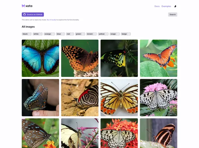 Sample Nextjs Chakra Gallery App by Xataio - A Nextjs Template | Built At Lightspeed