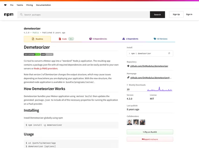 Demeteorizer by Xervoio - A undefined Template | Built At Lightspeed