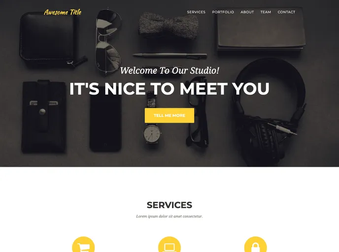 Agency Jekyll Theme by Y7kim - A undefined Template | Built At Lightspeed