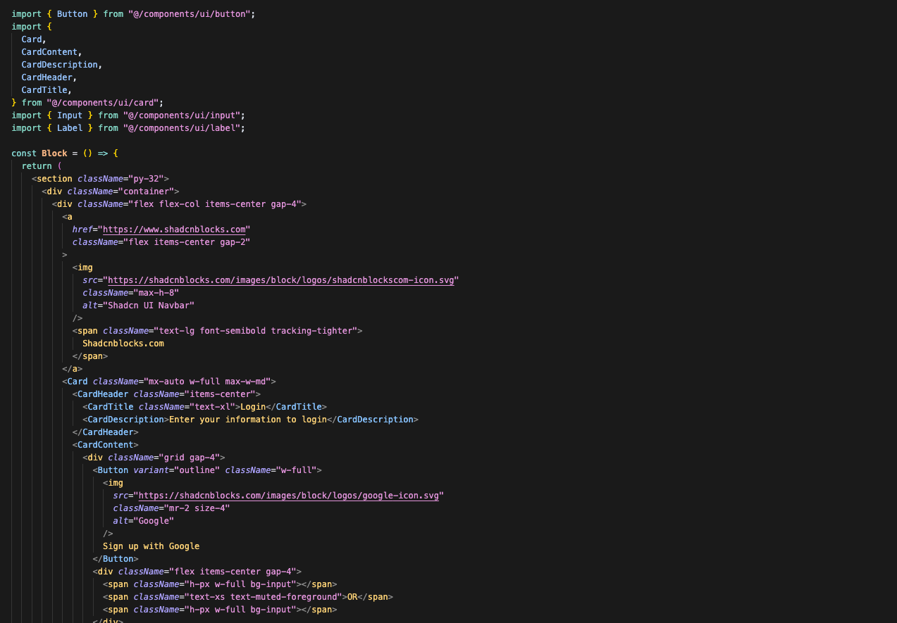 List Blocks for Shadcn UI - Shadcnblocks.com