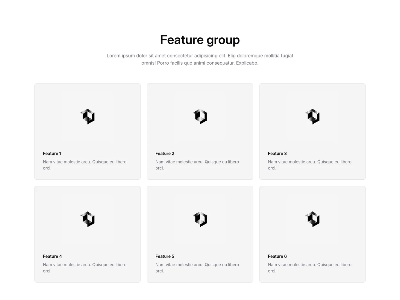 Feature63 - Feature component for Shadcn UI