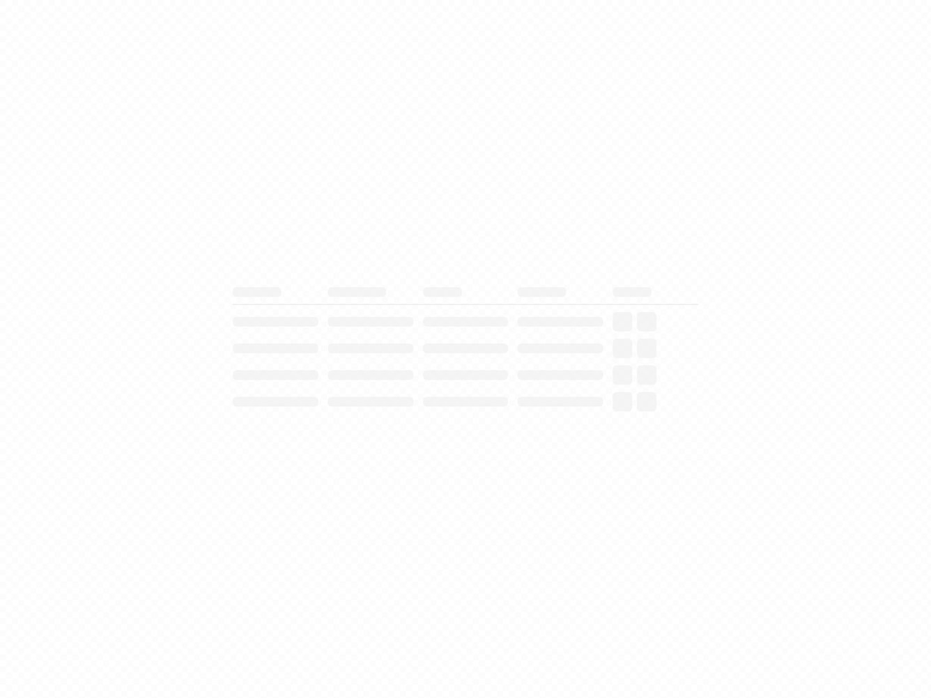 Skeleton Table 2 - Shadcn UI Skeleton Component